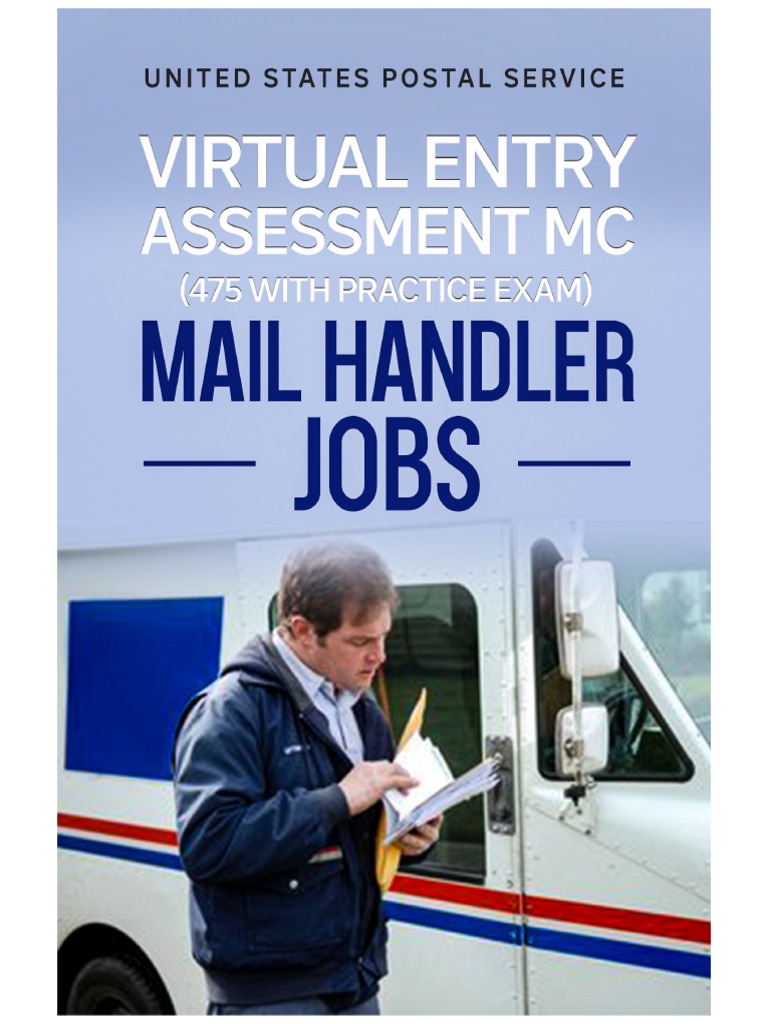 Virtual Entry Assessment MC 475 With Practice Exam Mail Handler Jobs ...