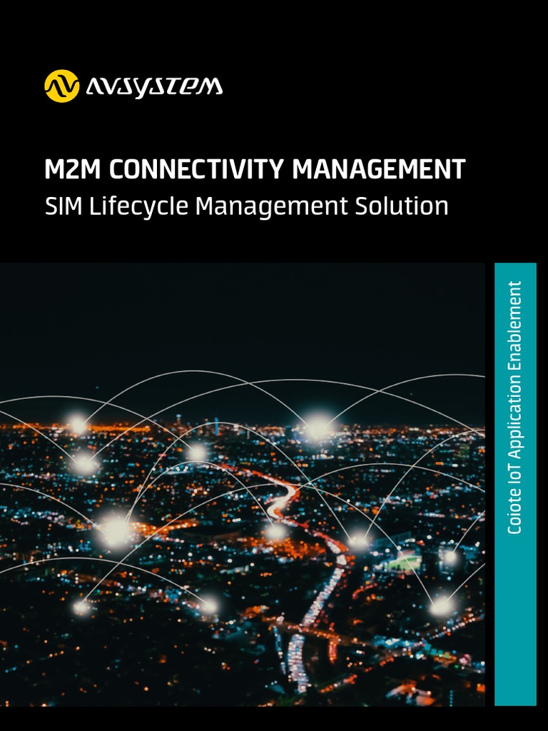 M2M Connectivity Management: SIM Lifecycle Management Solution | PDF ...