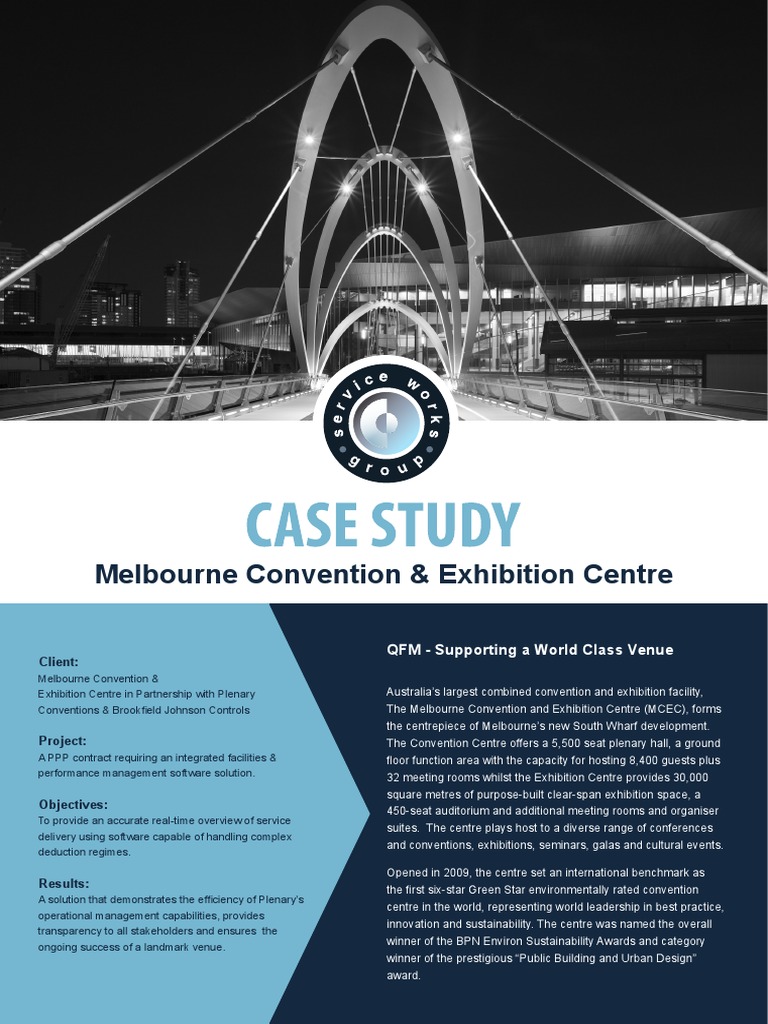 Case Study Melbourne Convention Exhibition Centre | PDF | Public ...