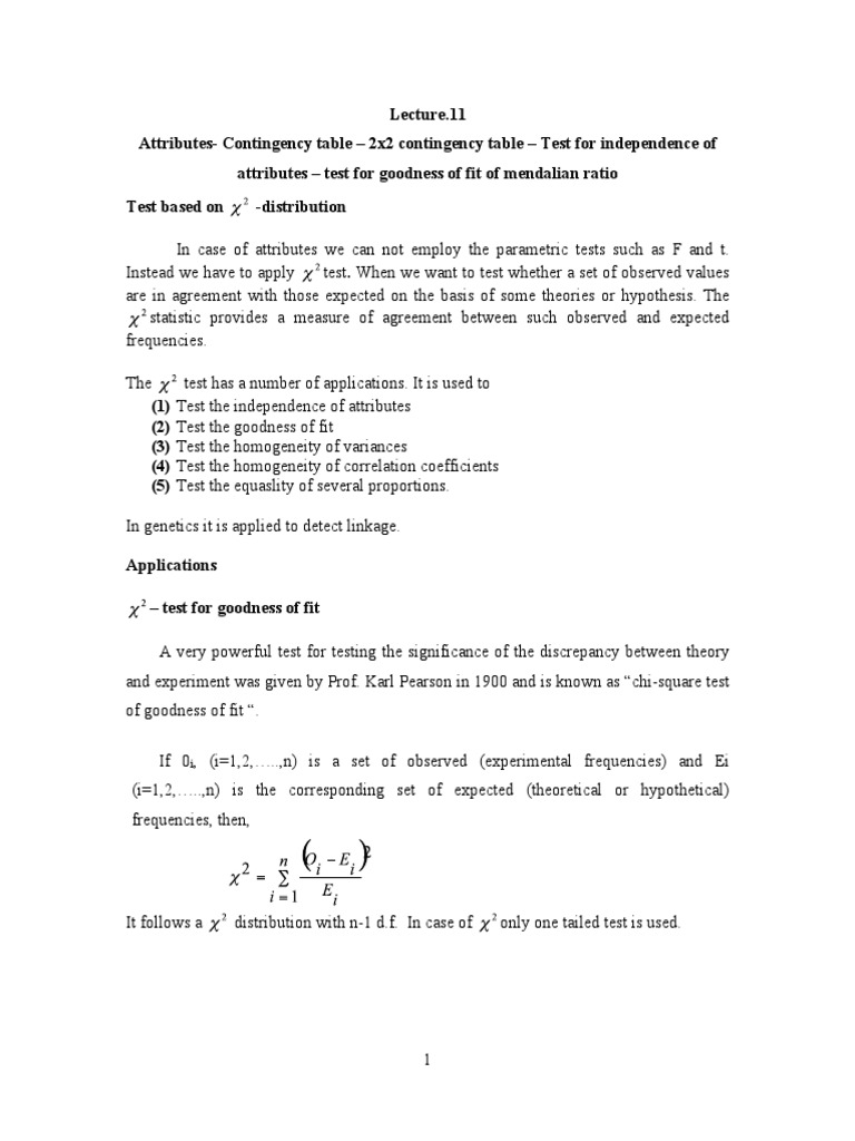 Chi-Square Questions - Biostatistics | PDF | Goodness Of Fit | Chi ...