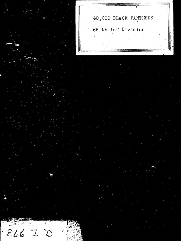 WWII 66th Infantry Division | PDF | Division (Military) | Presidents Of ...