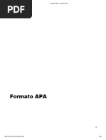 Formato APA 7 en Word: Guía Rápida | PDF