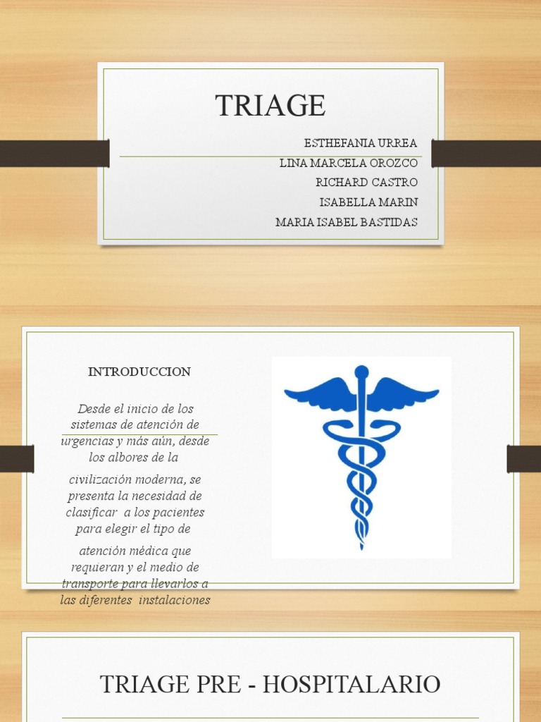 Guía Completa sobre Triage Médico | PDF | Medicina | Enfermedades y ...