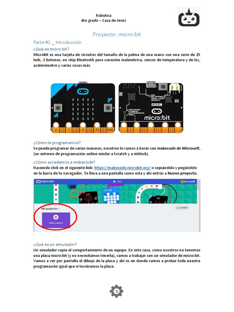 MicroBit 01 | PDF | Animación | Ingeniería Informática
