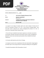 INSET Program Invitationedited | PDF