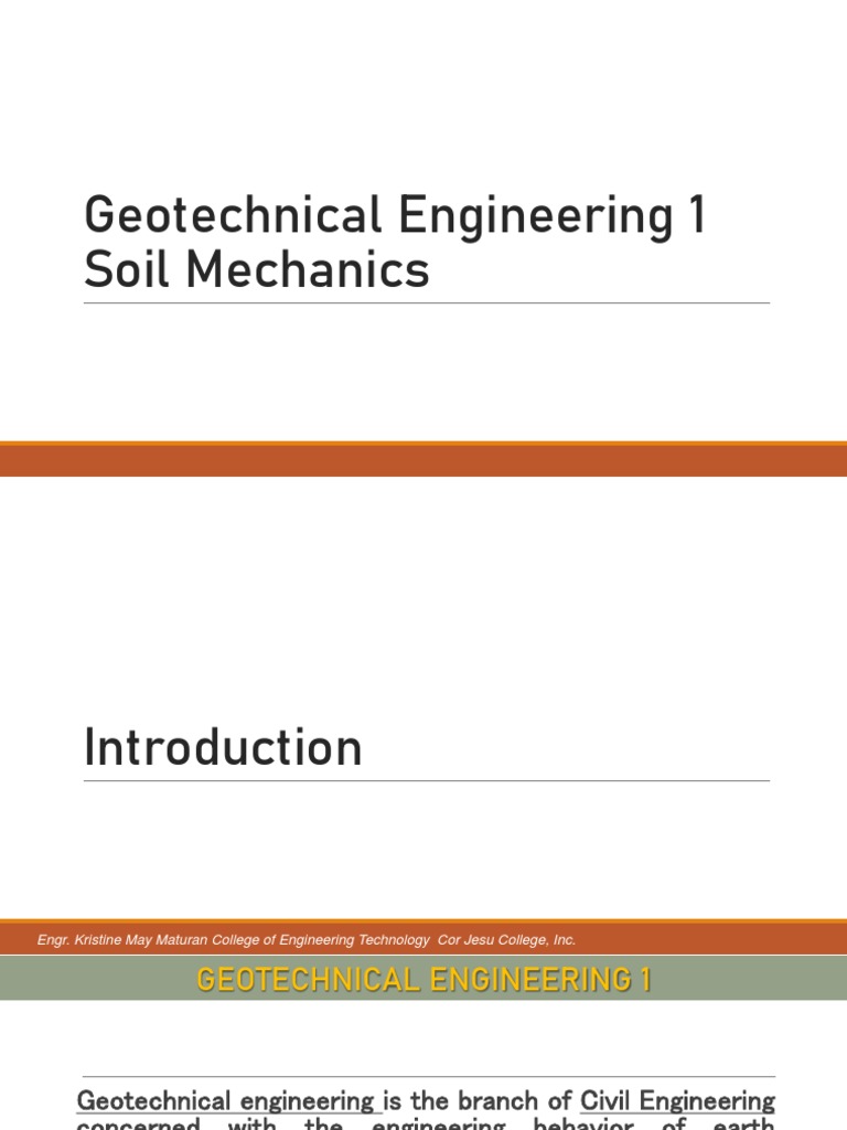 An Introduction to Geotechnical Engineering: Exploring the Fundamentals ...