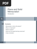Solid Mensuration | PDF | Science & Mathematics