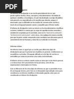 Ejemplo de Informe Expositivo | PDF