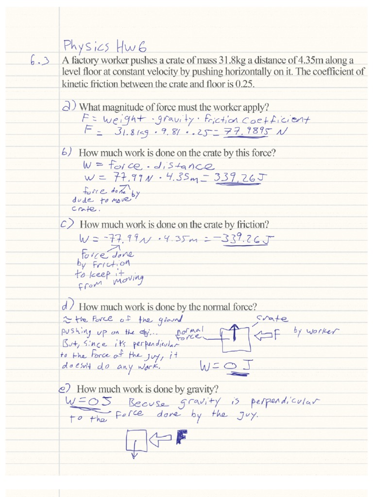 Physics Ch. 6 | PDF
