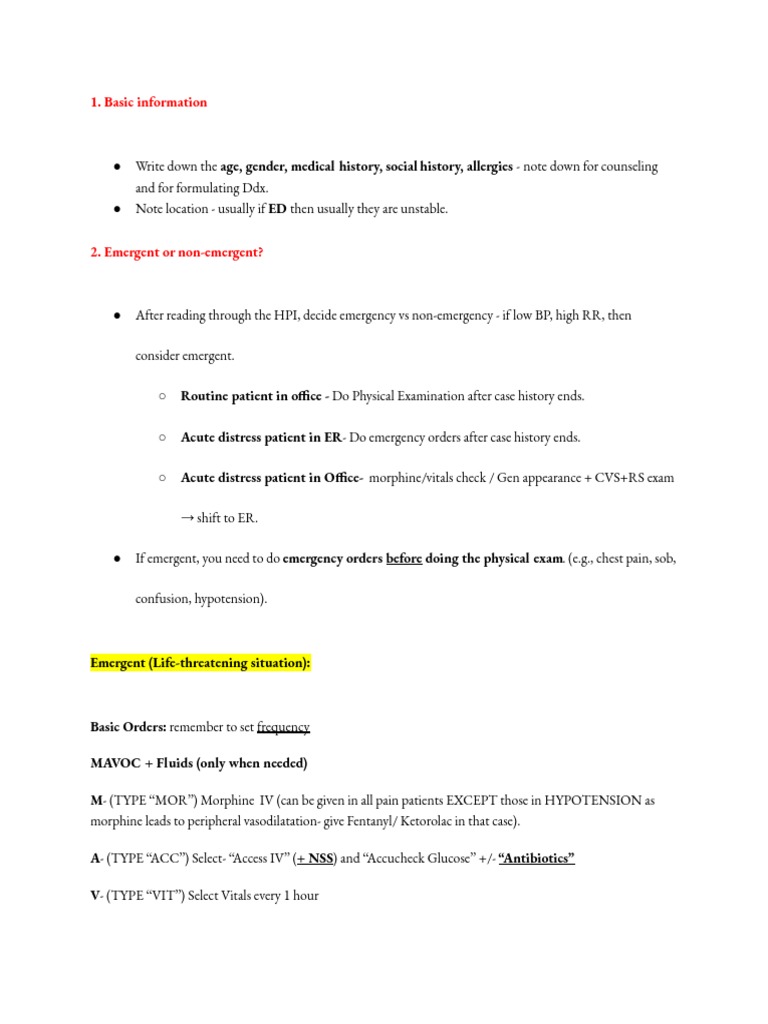 Step 3 CCS Outline | PDF | Physical Examination | Surgery