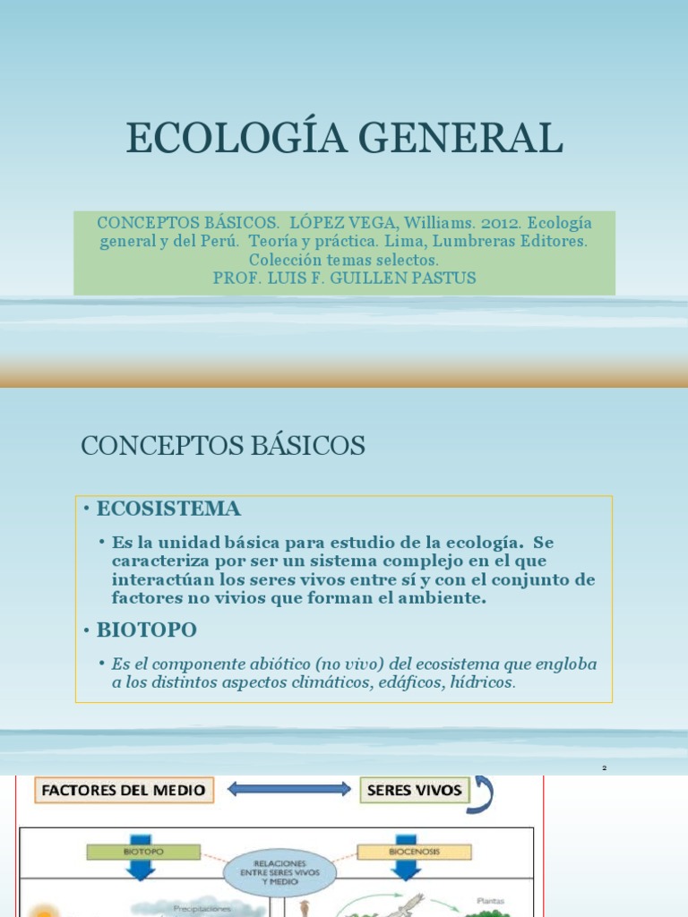 5 Ecología. Conceptos Básicos. Preguntas. | Download Free PDF | Ecosistema | Ecología