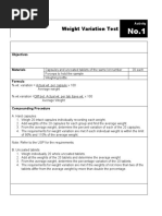 Activity 2-Weight Variation of Tablets | PDF | Tablet (Pharmacy) | Weight