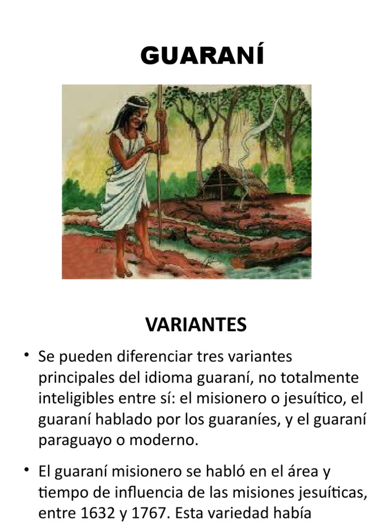Guarani | PDF | Paraguay | Idiomas