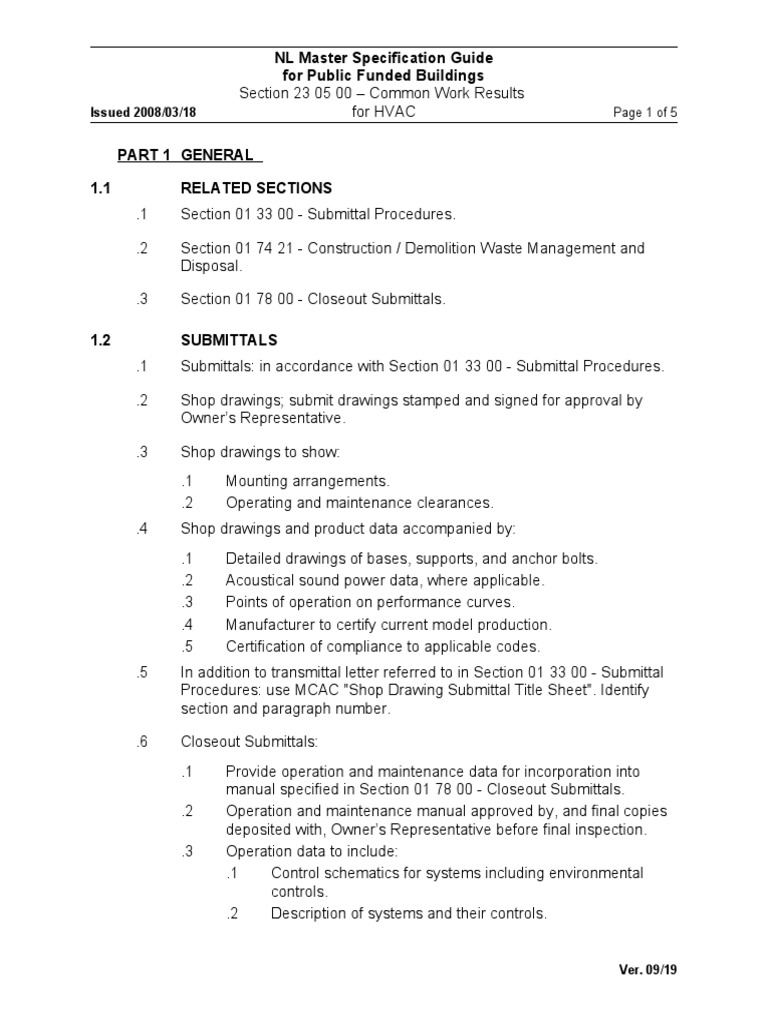 Guidelines for HVAC Systems Installation and Maintenance in Public Buildings | PDF | Duct (Flow ...