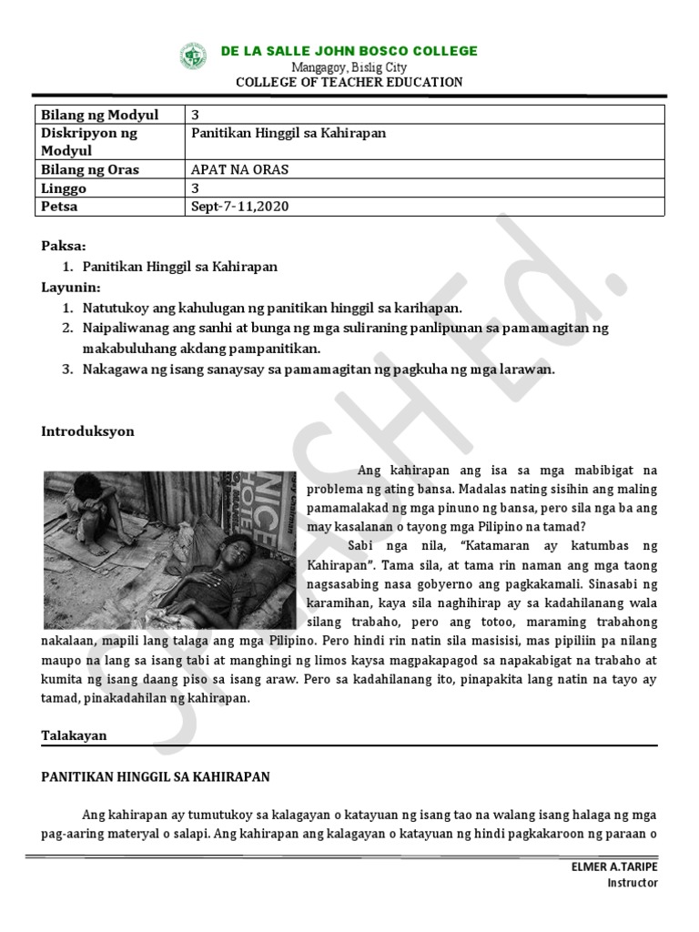 Ikatlong Linggo | PDF