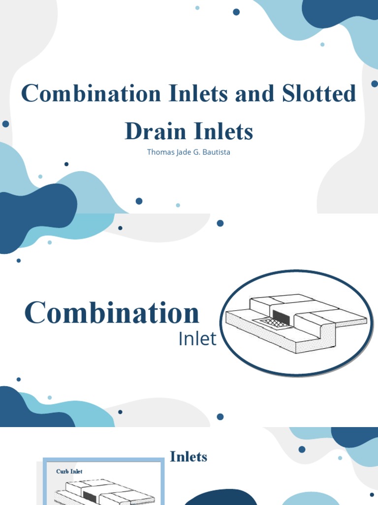 An Overview of Combination Inlets and Slotted Drain Inlets | PDF