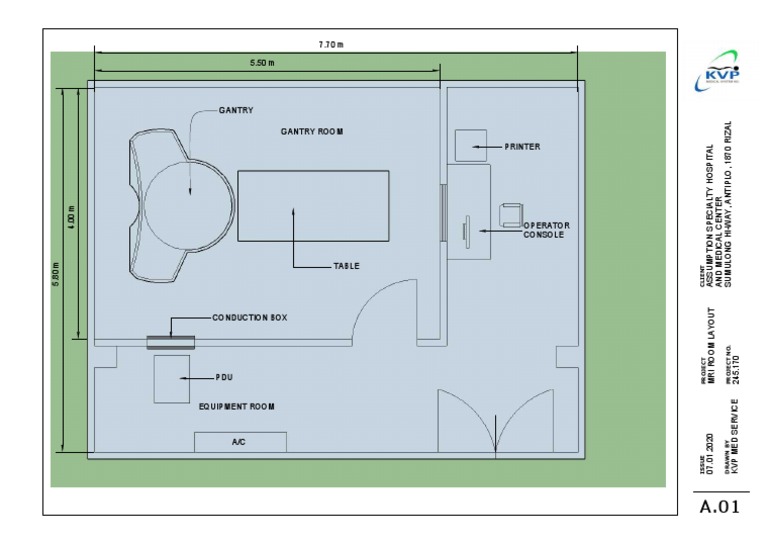 Mri Room Layout | PDF