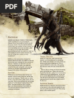 Silverbrow (Human Variant) by ClockWork Dragon | PDF