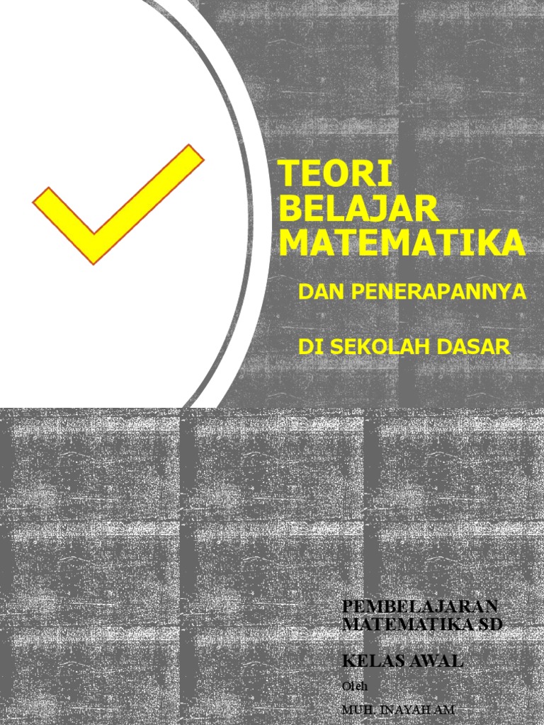 Micro Teaching Teori Belajar Matematika | PDF