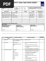 JSA Hand Tools | PDF | Personal Protective Equipment | Prevention