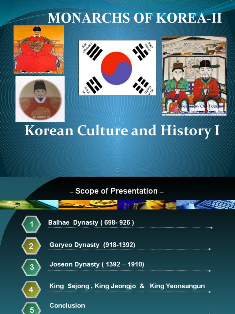 Monarchs of Korea-Ii: Korean Culture and History I | PDF | Korea ...