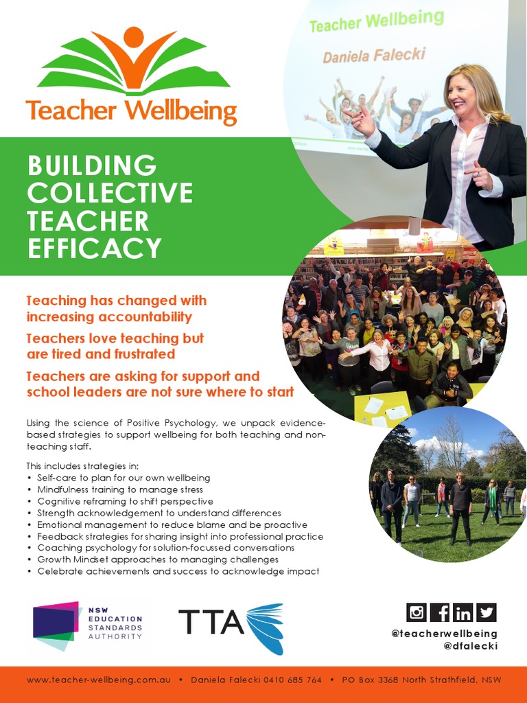 Building Collective Teacher Efficacy | PDF | Mindset | Mentorship