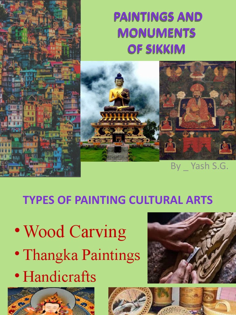 Paintings and Monuments of Sikkim | PDF | Nāstika | Indian Religions