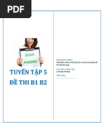 Mindmap Từ Vựng 14 Chủ Đề VSTEP B1 | PDF