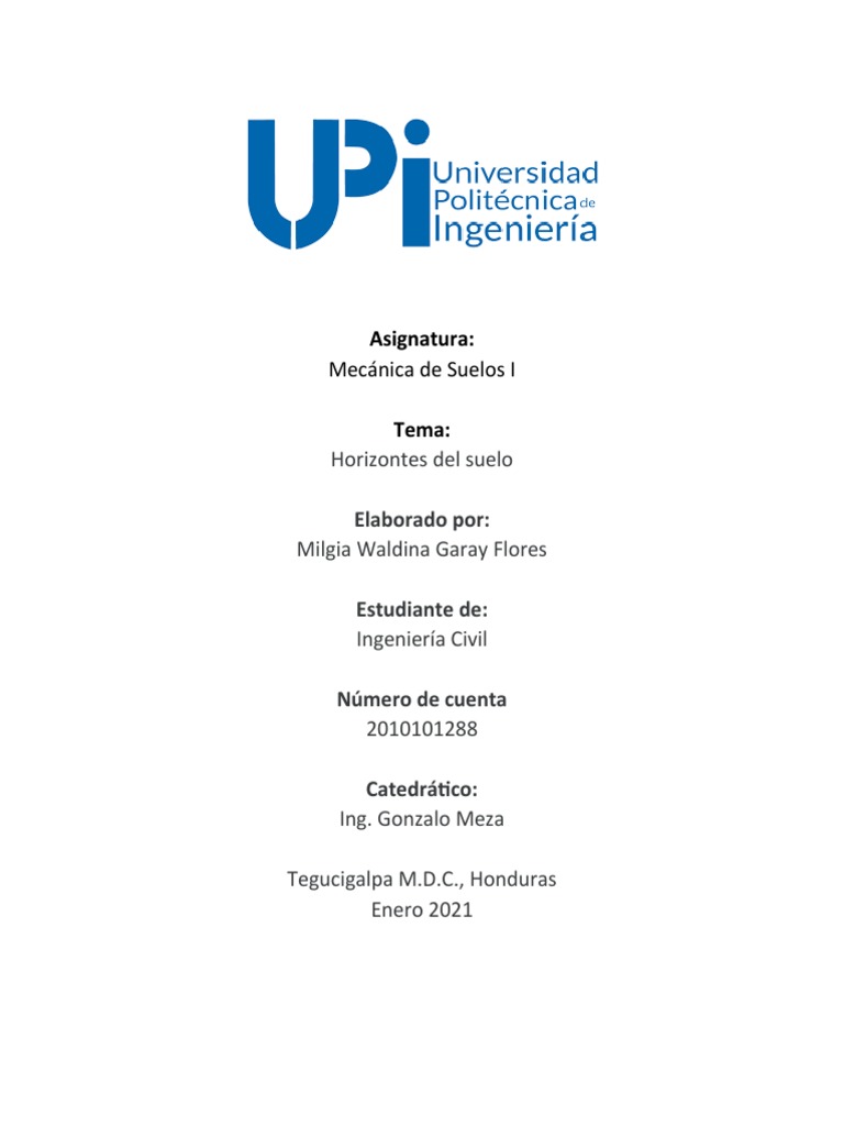 Horizontes del Suelo y sus Características | PDF
