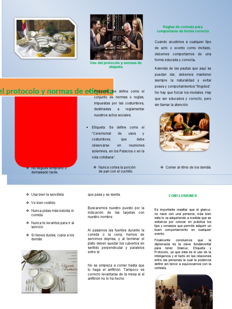 Folleto Uso de Protocolo | PDF | Etiqueta