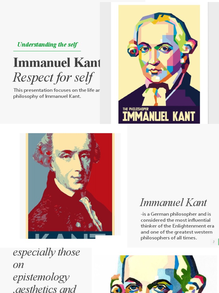 Immanuel Kant:: Respect For Self | PDF | Immanuel Kant | Reason
