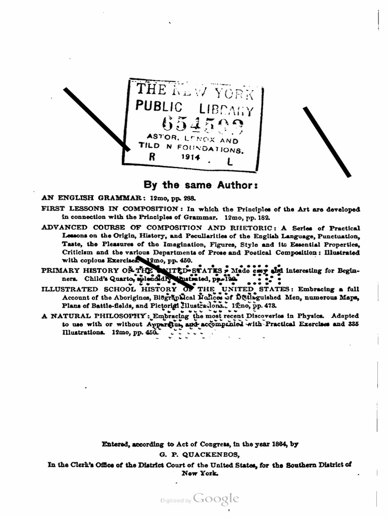 The Toy York Public Libcagy: by The Same Author | PDF | Social Science