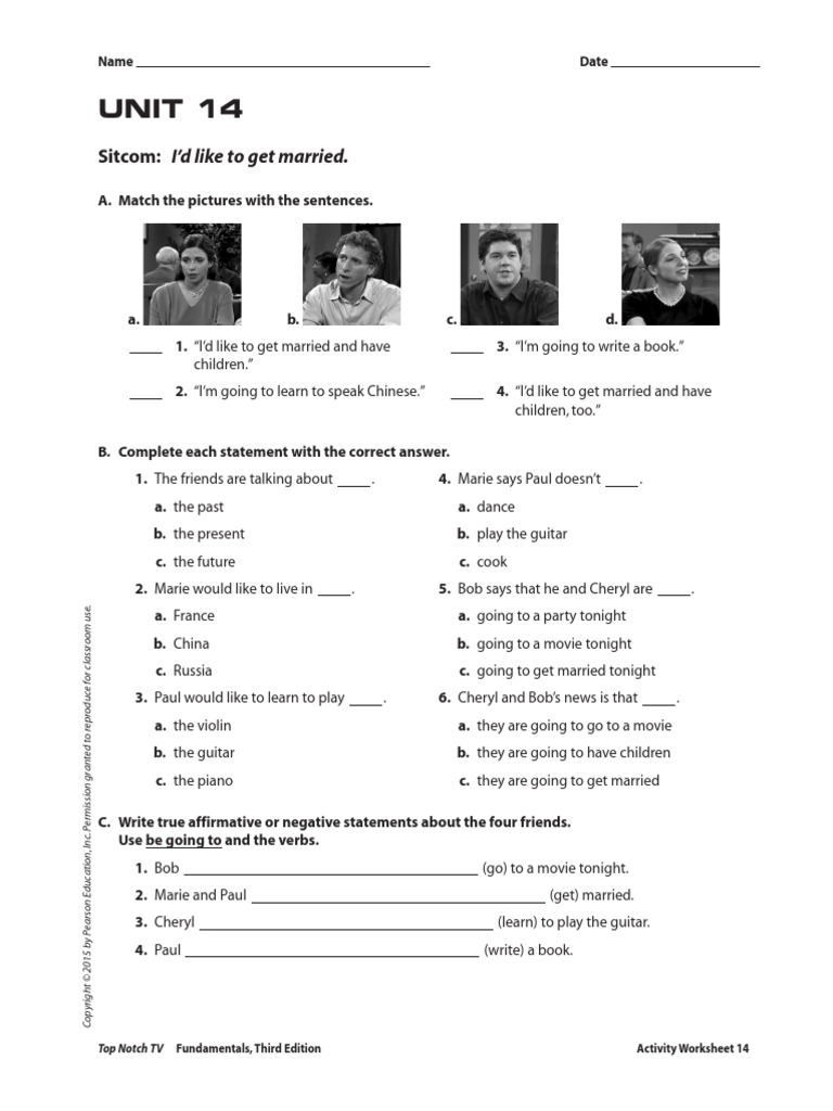 UNIT 14 Video Worksheets | PDF