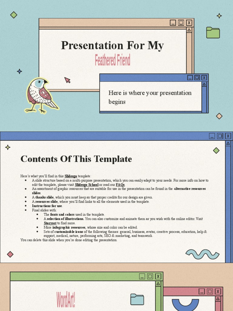 Presentation For My Feathered Friend by Slidesgo | PDF | Planets | Jupiter