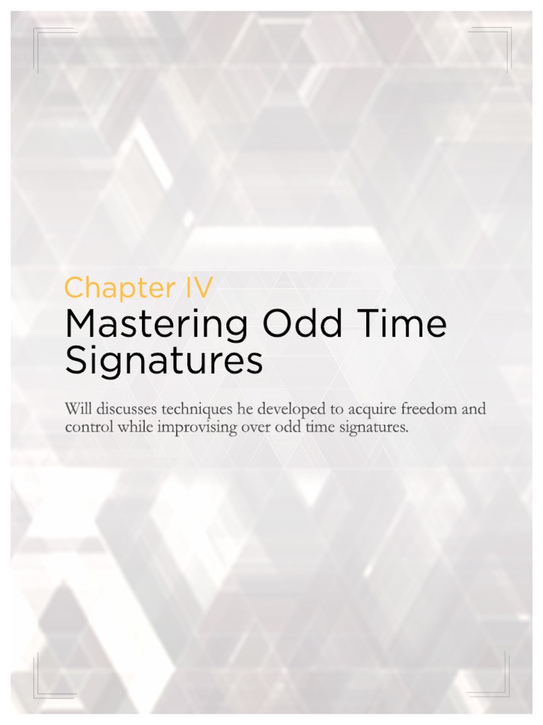 Mastering Odd Time Signatures | PDF | Musical Forms | Odds