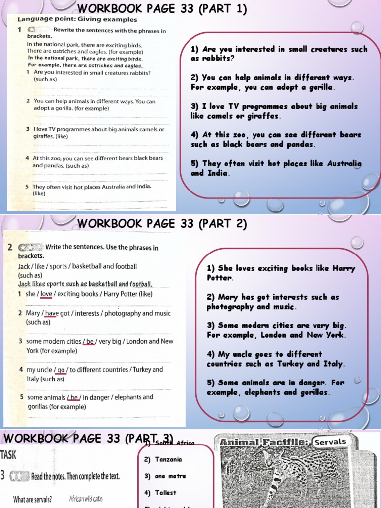 Workbook Page 33 | PDF | Young Adult