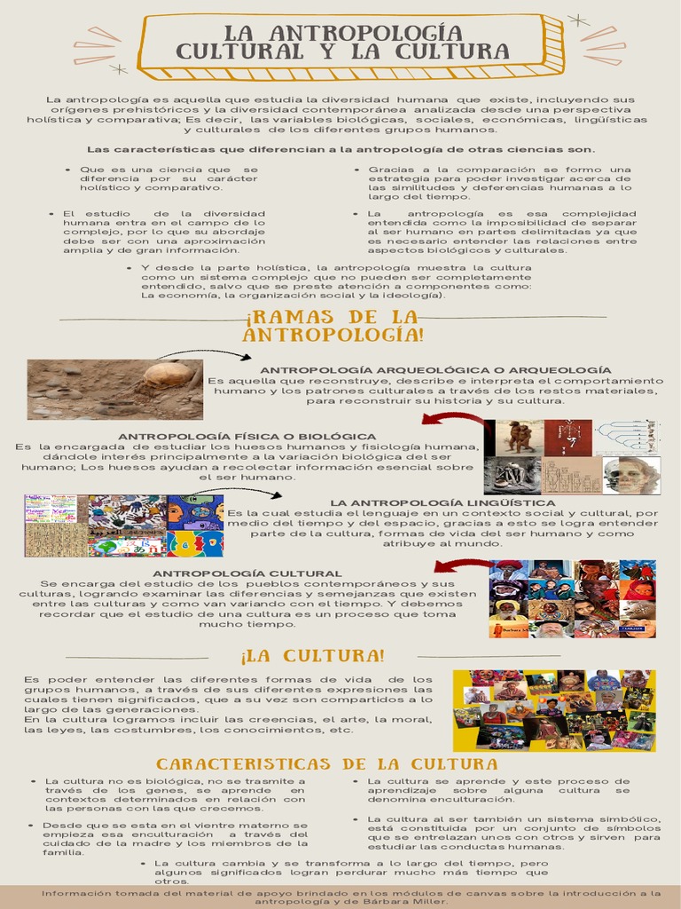 La Antropología Cultural y La Cultura - Paula Olarte. | PDF | Antropología | Biología