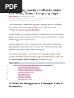 Memutar Otomatis dan Mengulang Video di Canva | PDF