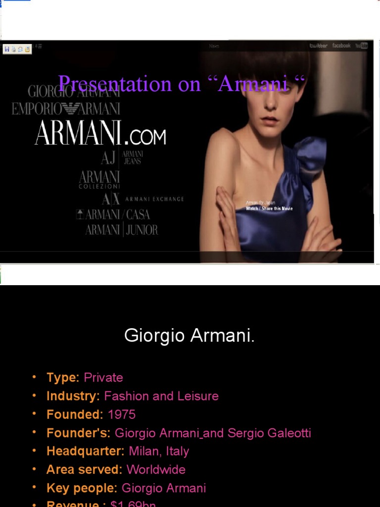 Armani | Business