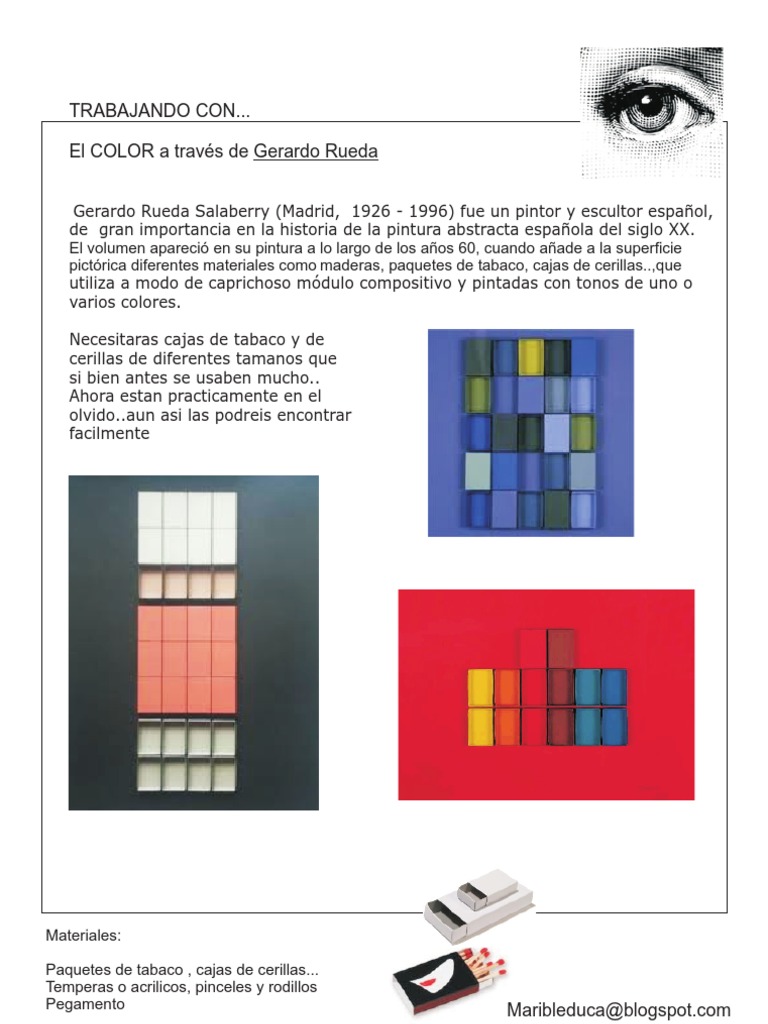 TRABAJANDO Con... Gerardo Rueda | PDF | Arte | Clásicos