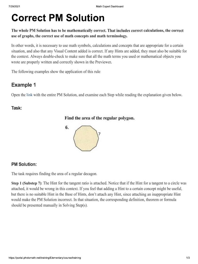 Correct PM Solution | PDF