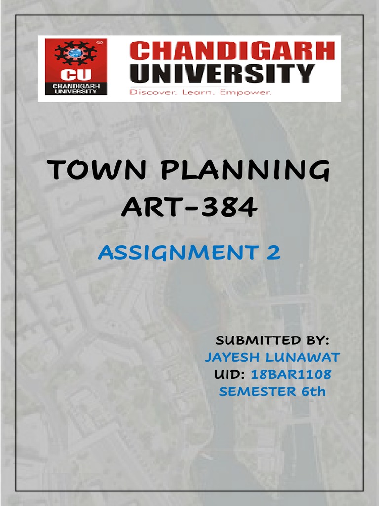Assignment 2 - Town Planning | PDF | Urban Planning | Urbanization