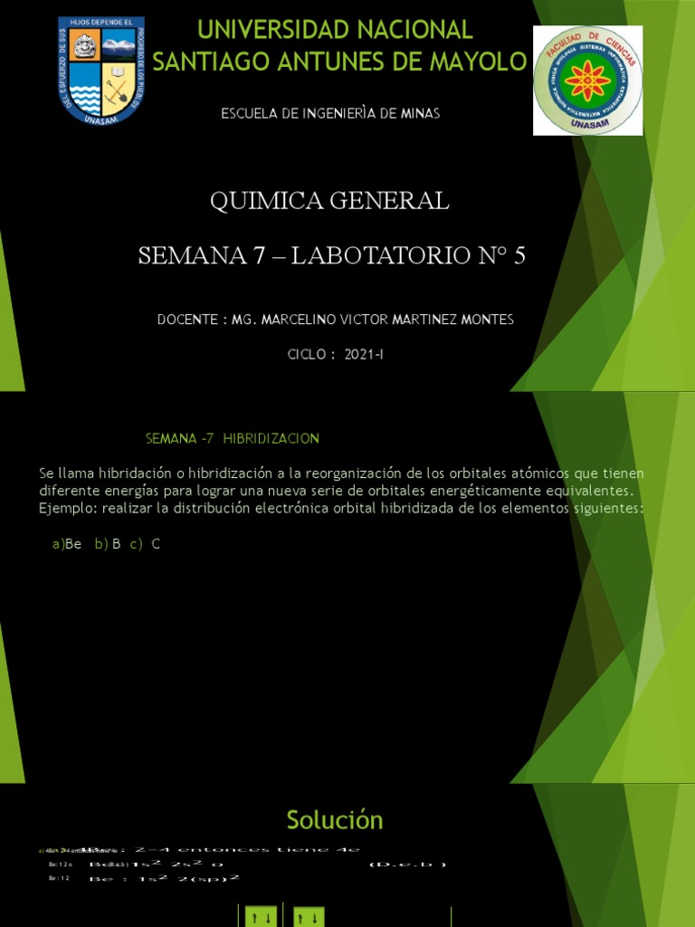 Semana 7 Quimica GNL - Lab 5 - Hibridizacion - Enlace Químico Ii | PDF ... Semana 7 Quimica GNL - Lab 5 - Hibridizacion - Enlace Químico Ii | PDF ...