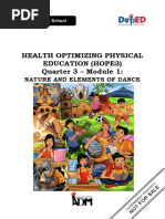 Pe & Health 12 (Hope 3) Second Quarter Module | PDF | Physical Fitness | Dances