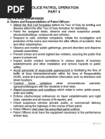 Police Operational Procedures | PDF | Arrest | Search Warrant
