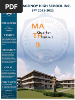 Quarter 1 Module 1 Computer 7 | PDF | Computer Data Storage | Input/Output