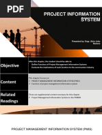 The Project Management Information System | PDF | Project Management ...