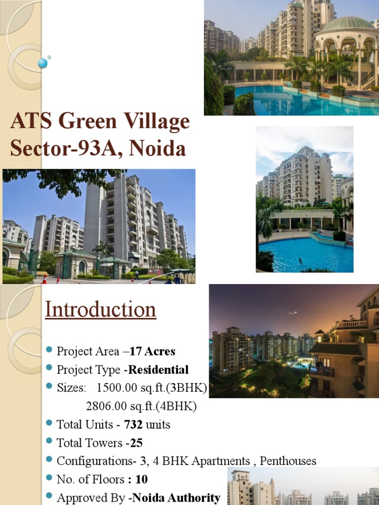 ATS Green Village Sector-93A, Noida | PDF