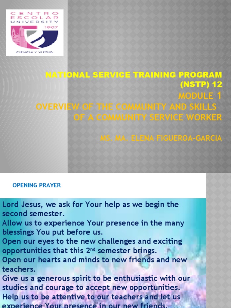 National Service Training Program (NSTP) 12 | PDF | Leadership ...
