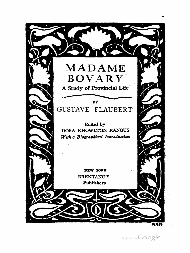 Madame Bovary | PDF